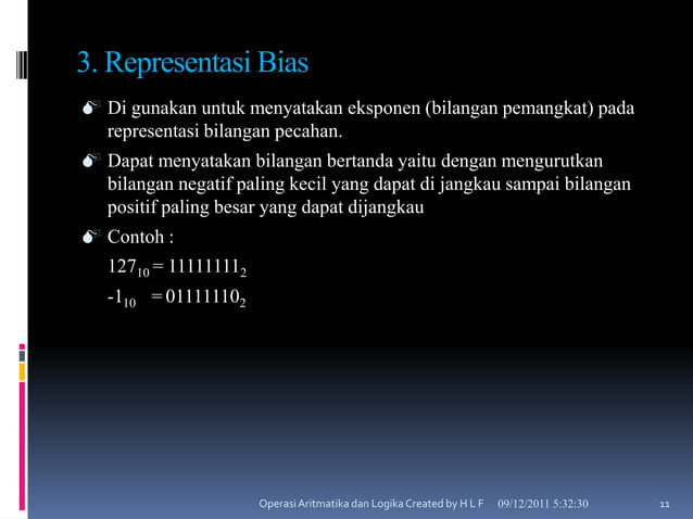 Operasi arithmatika dan logika | PPTX