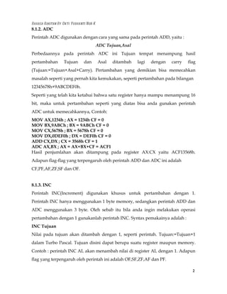 Operasi aritmatika | DOC