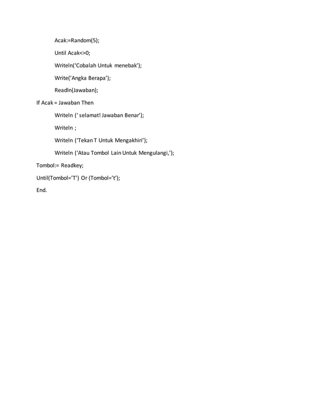 Operasi aritmatika dan logika | PDF