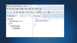 Operasi bahasa java | PPT
