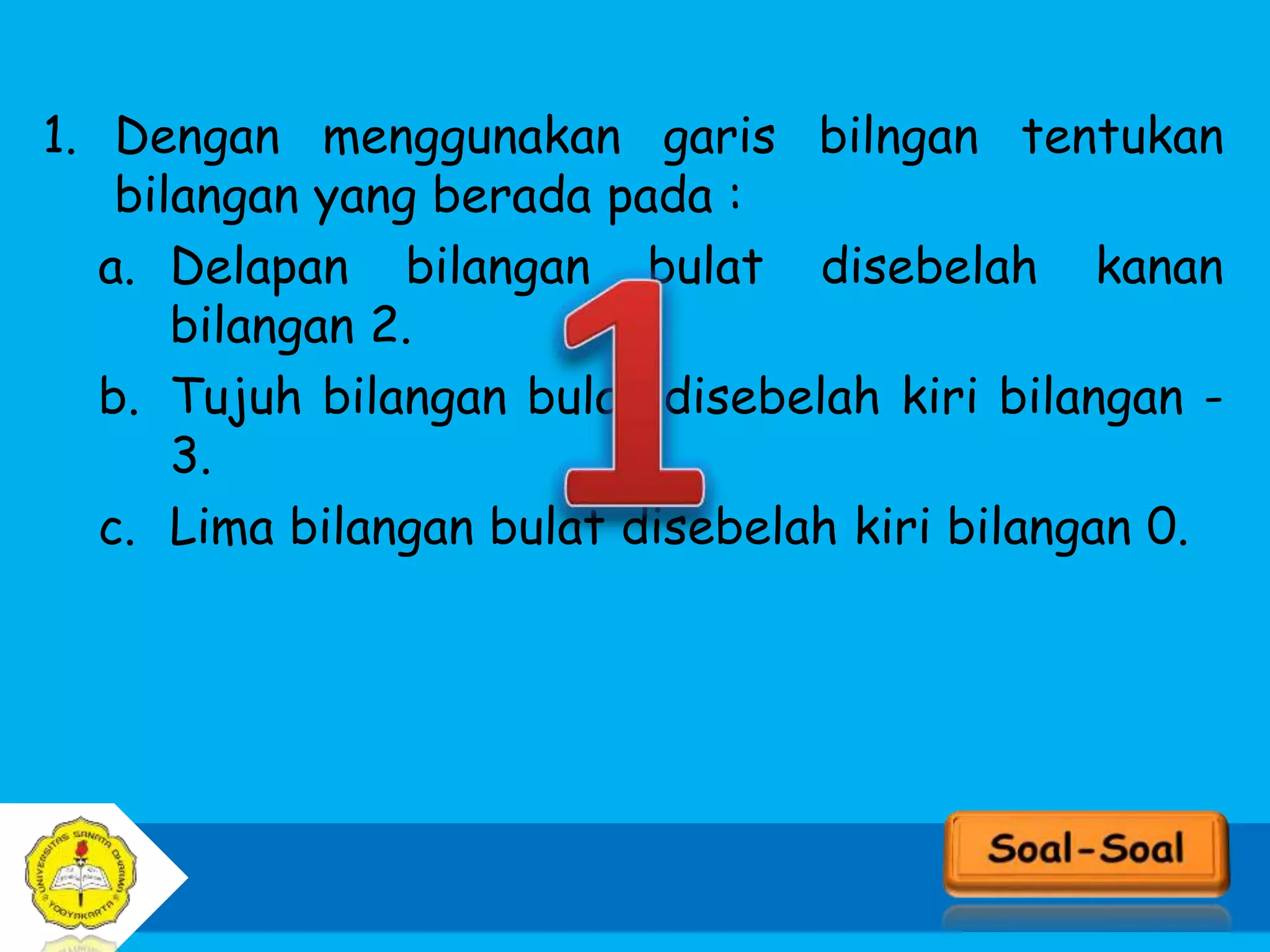 Operasi bilangan bulat | PPT