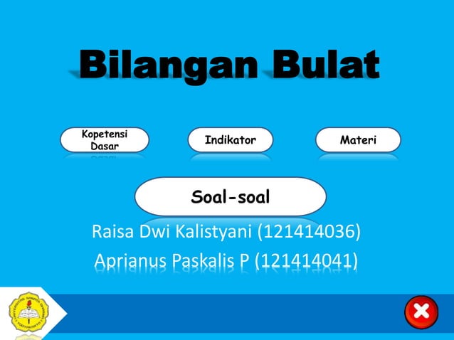 Operasi bilangan bulat | PPT