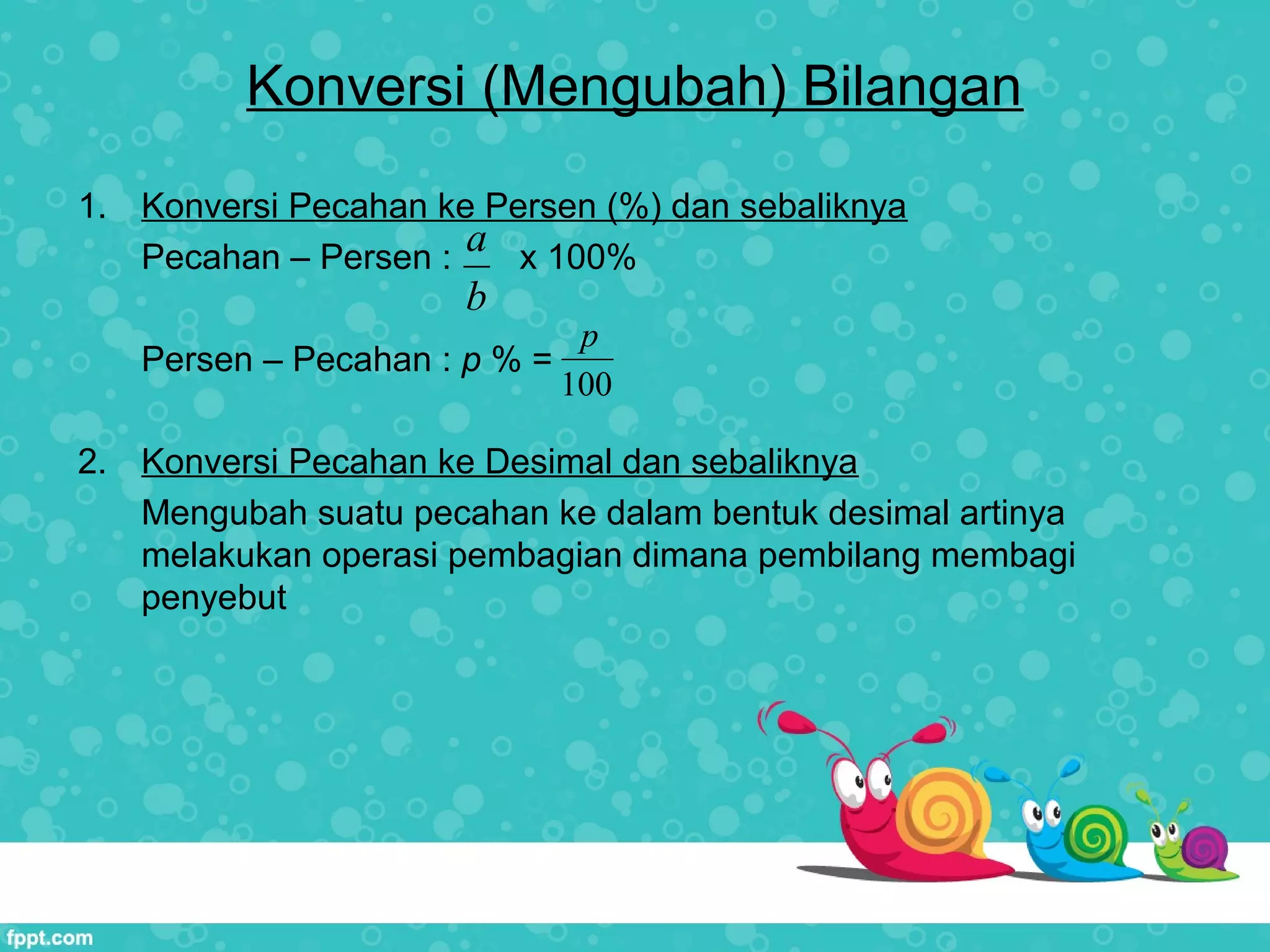 Operasi bilangan real | PPT