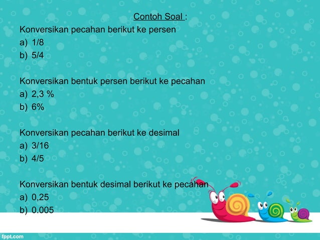 Operasi bilangan real | PPT