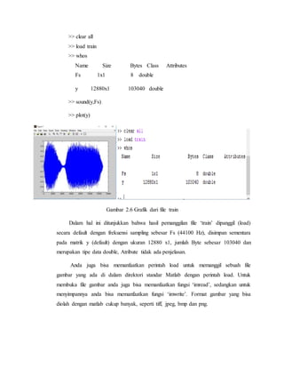 Operasi dasar matlab job 1 | DOCX