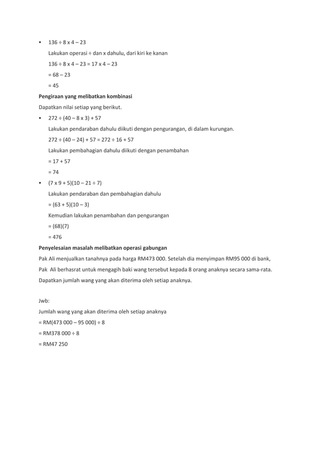 Operasi gabungan | PDF