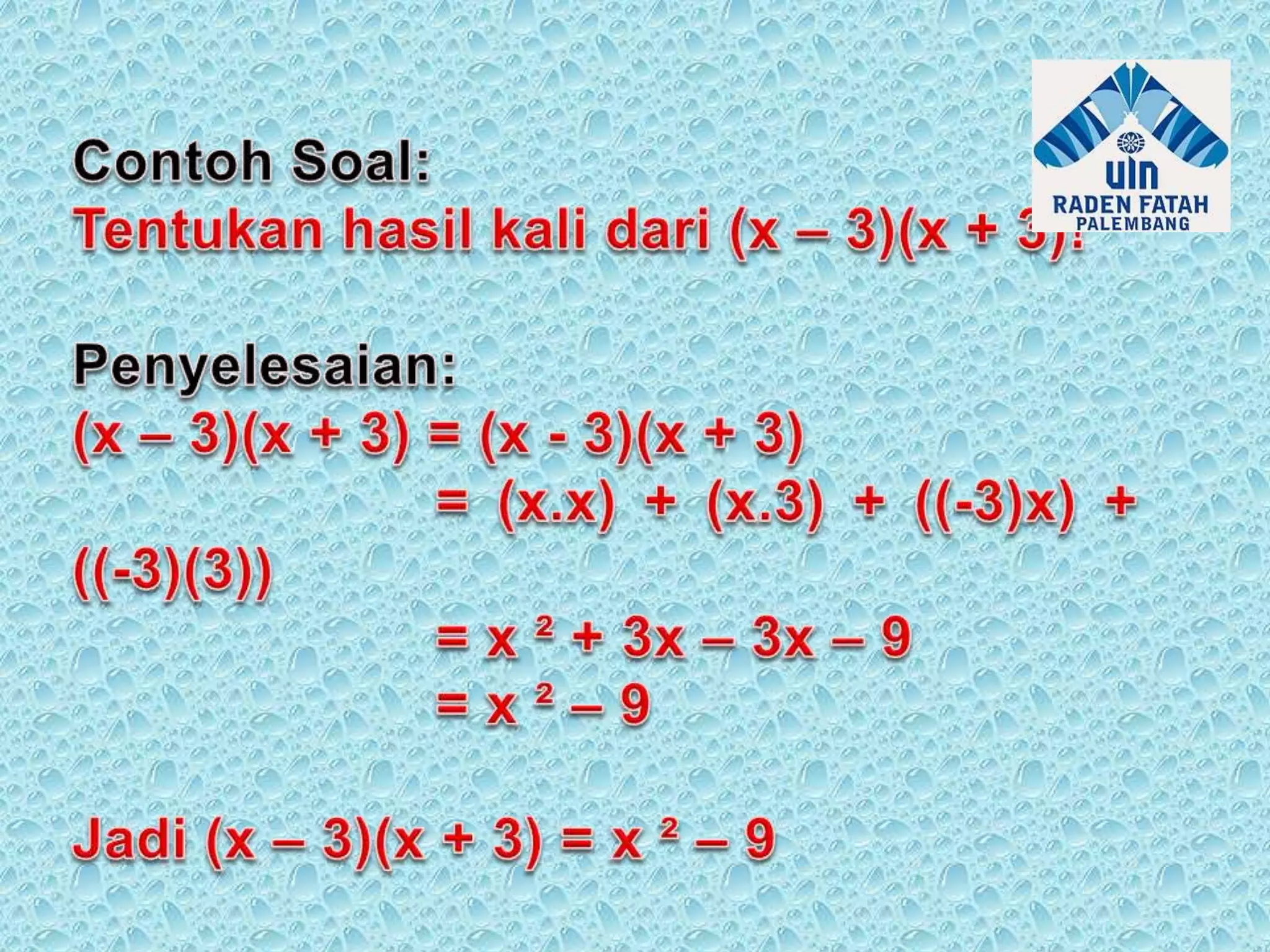 Operasi hitung bentuk aljabar | PPT