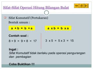 Operasi hitung bilangan bulat | PPT