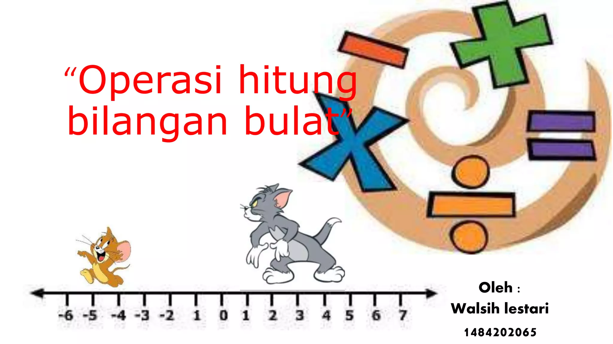 Operasi hitung bilangan bulat | PPTX