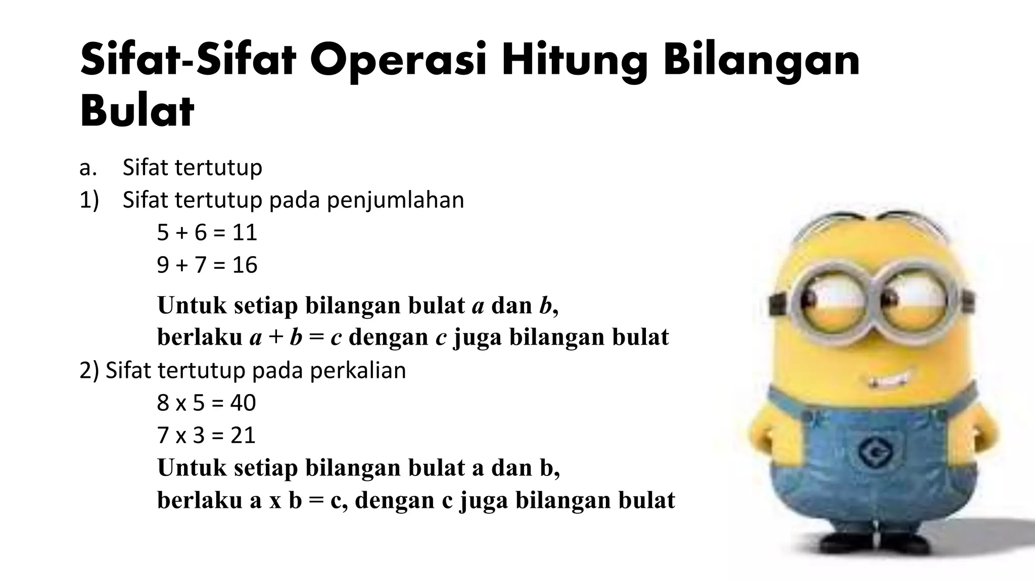 Operasi hitung bilangan bulat | PPTX