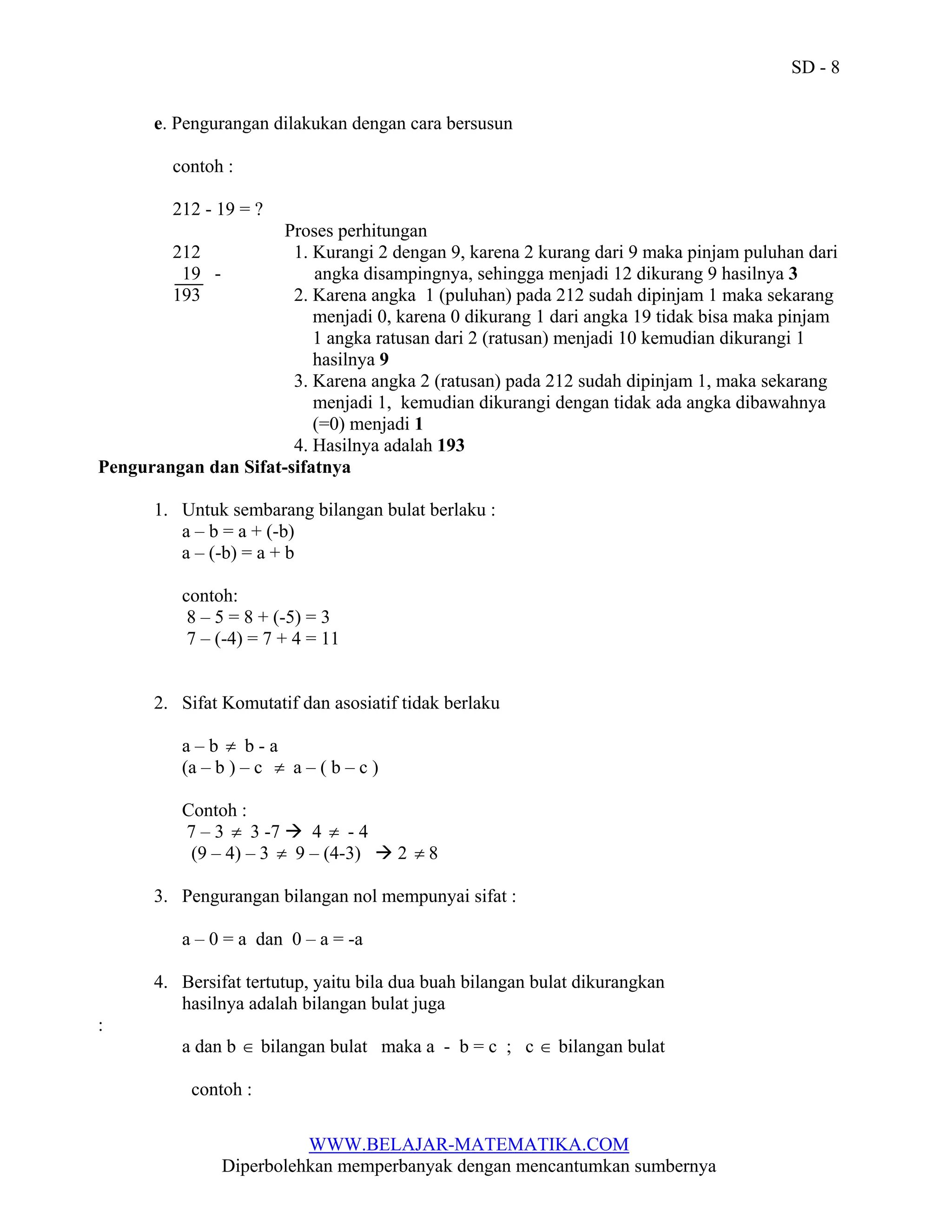 Operasi+hitung+bilangan+pecahan+(operasi+hitung+dalam+matematika+bag2) | PDF