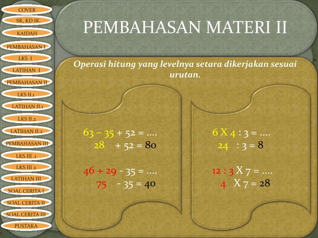 Operasi hitung campuran | PPTX