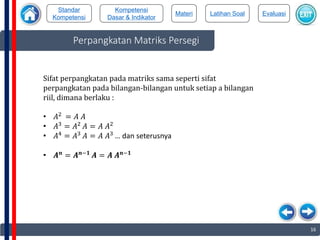 Operasi Hitung Matriks | PPTX