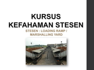 Operasi loading ramp capstain | PPTX