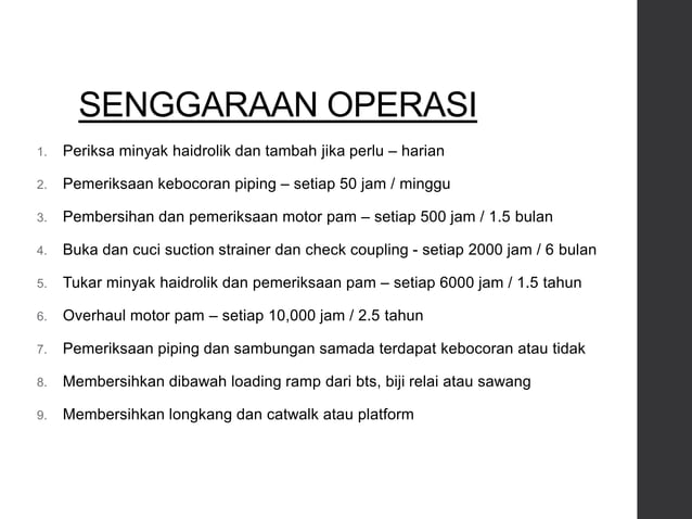 Operasi loading ramp capstain | PPT
