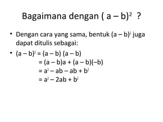 Operasional bentuk aljabar | PPT