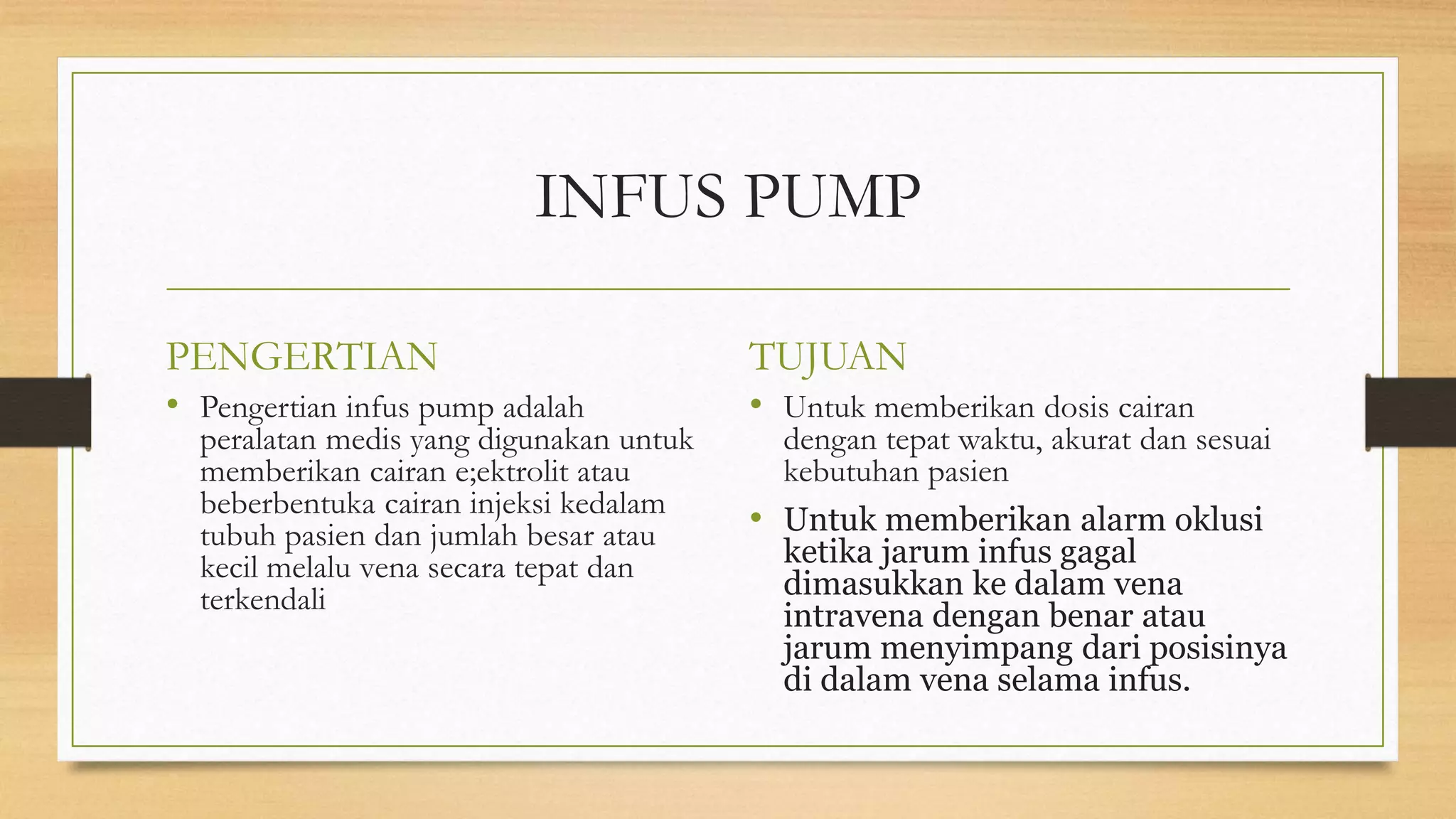 OPERASIONAL INFUS PUMP DAN SYRINGE PUMP.pptx