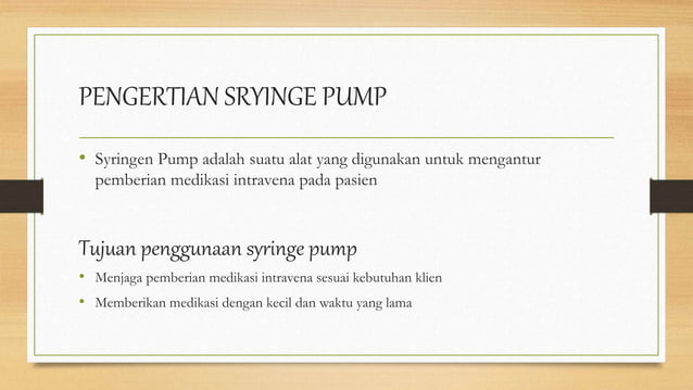 OPERASIONAL INFUS PUMP DAN SYRINGE PUMP.pptx