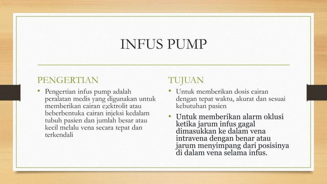 OPERASIONAL INFUS PUMP DAN SYRINGE PUMP.pptx
