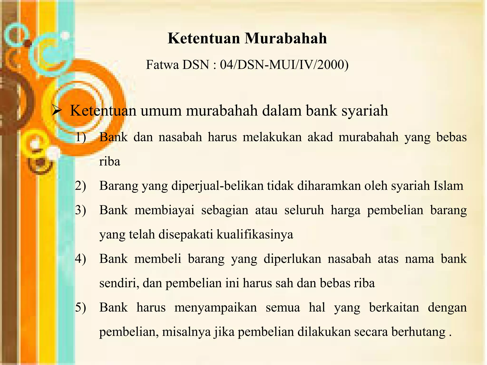 murabahah | PDF