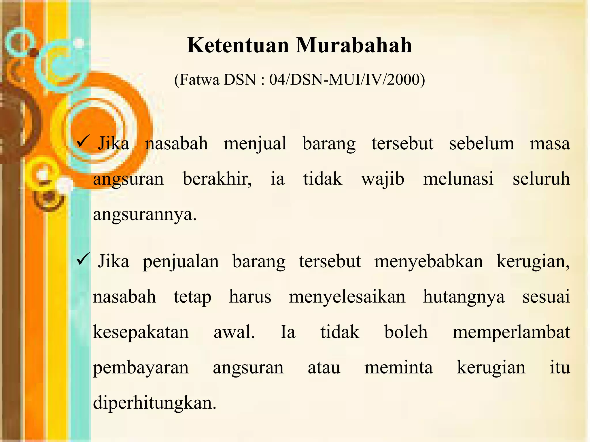 murabahah | PDF