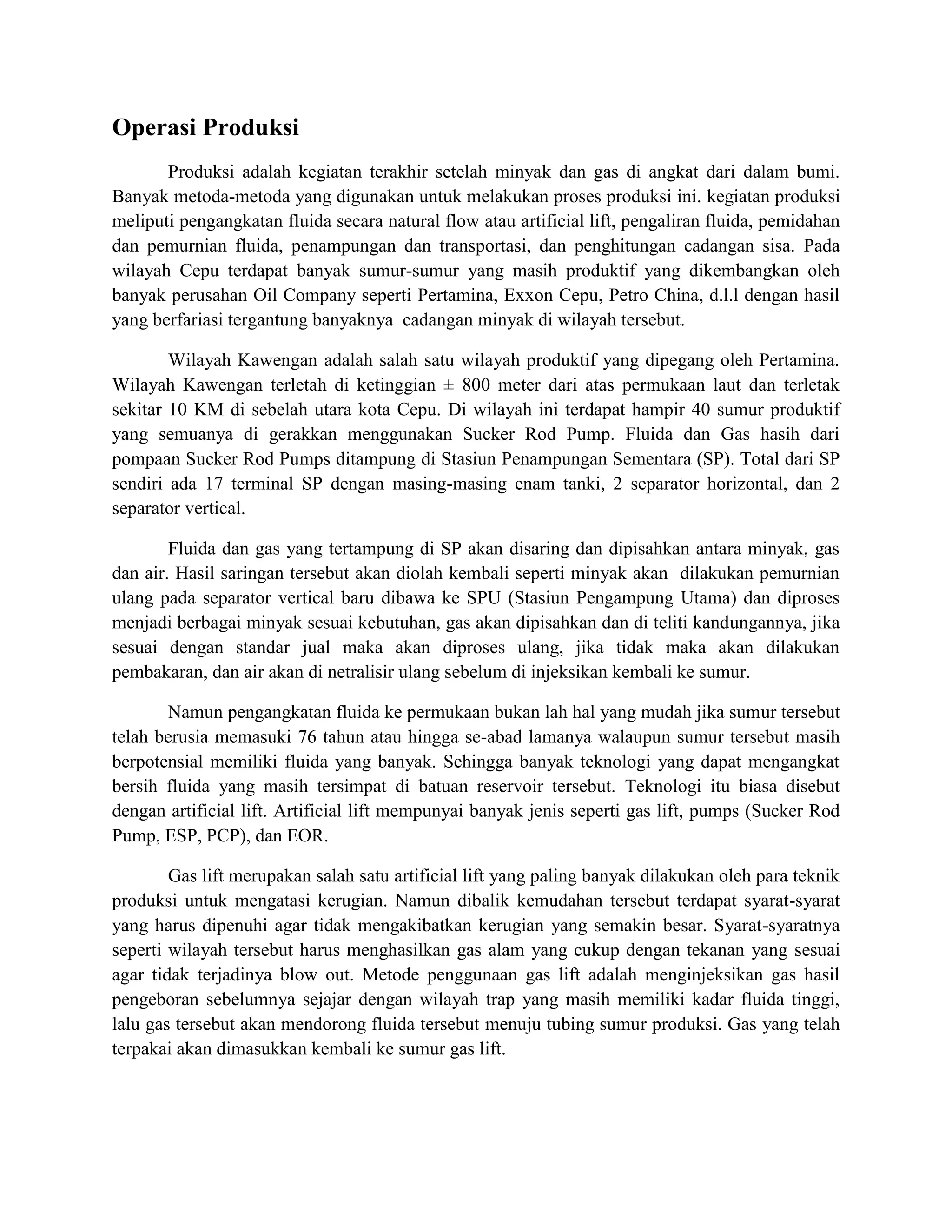 Operasi produksi | DOCX