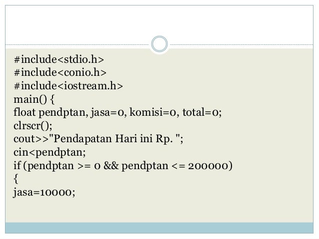Operasi string dan kondisi if