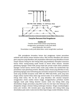 OPERASI TAMBANG PRINSIP DASAR PEMBUATAN LUBANG LEDAKAN | PDF