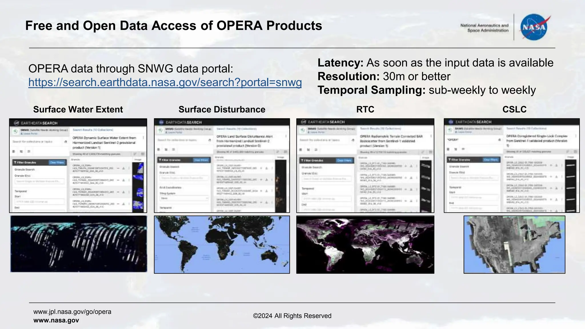 Remote Sensing Analysis (OPERA) Overview | PPTX