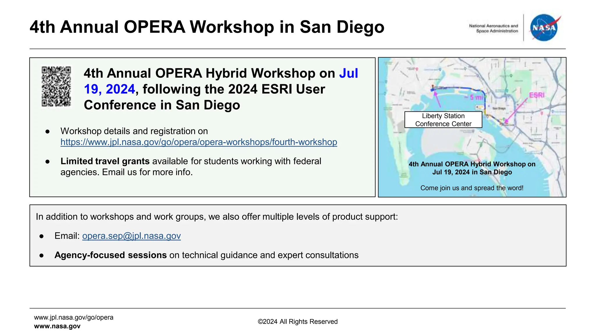 Remote Sensing Analysis (OPERA) Overview | PPTX
