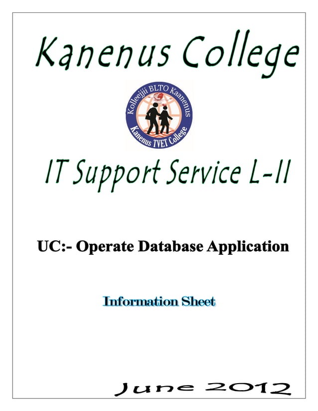Operate Database Application UC info sheet.pdf