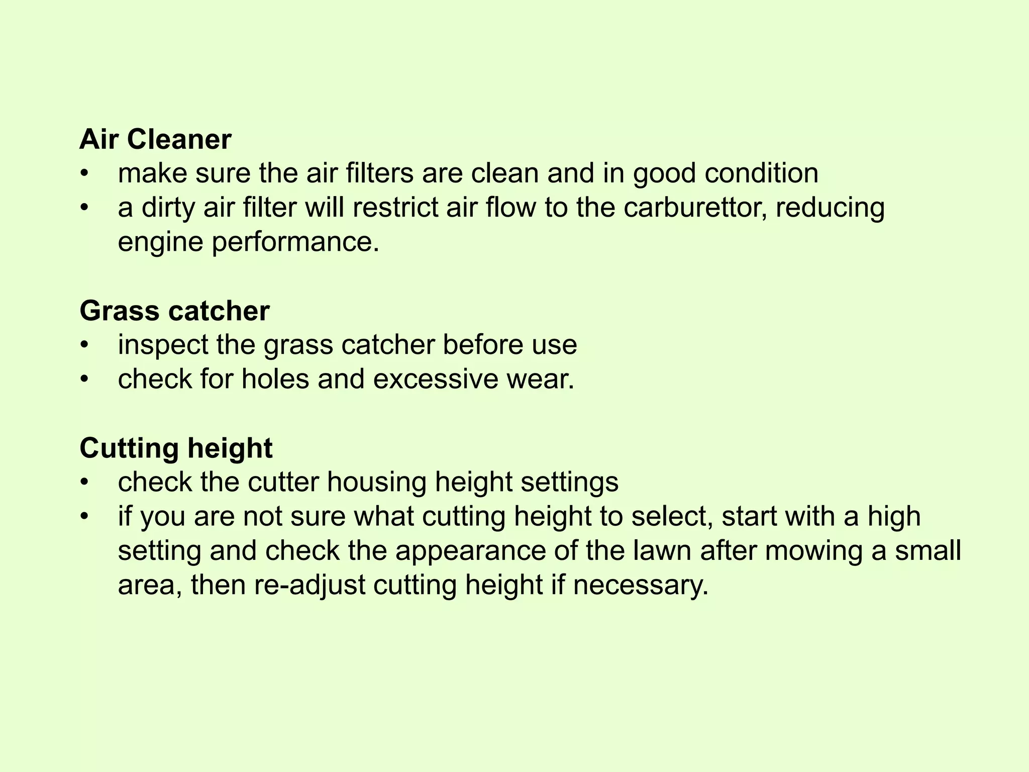 Operate machinery and equipment | PPTX