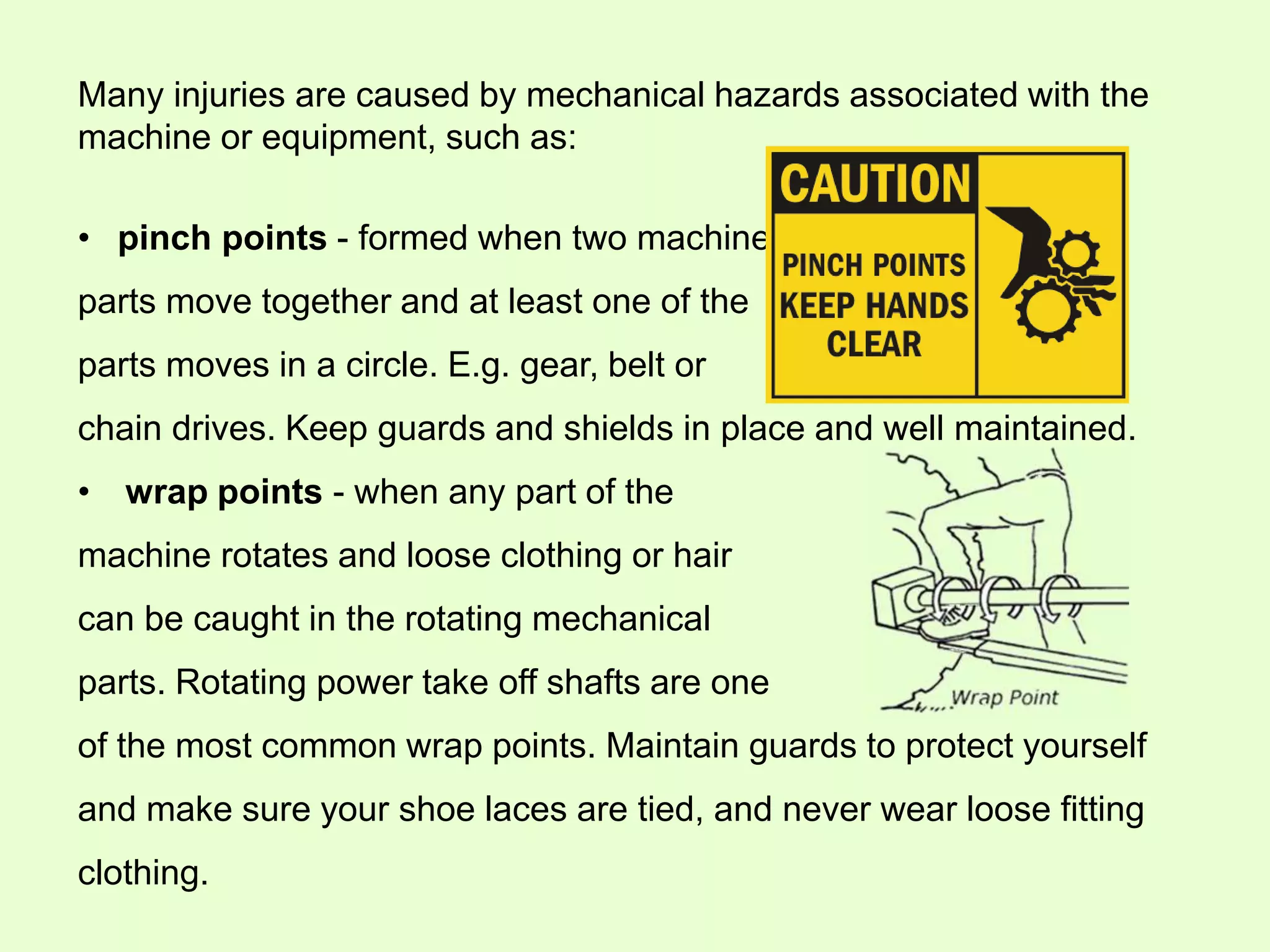 Operate machinery and equipment | PPTX