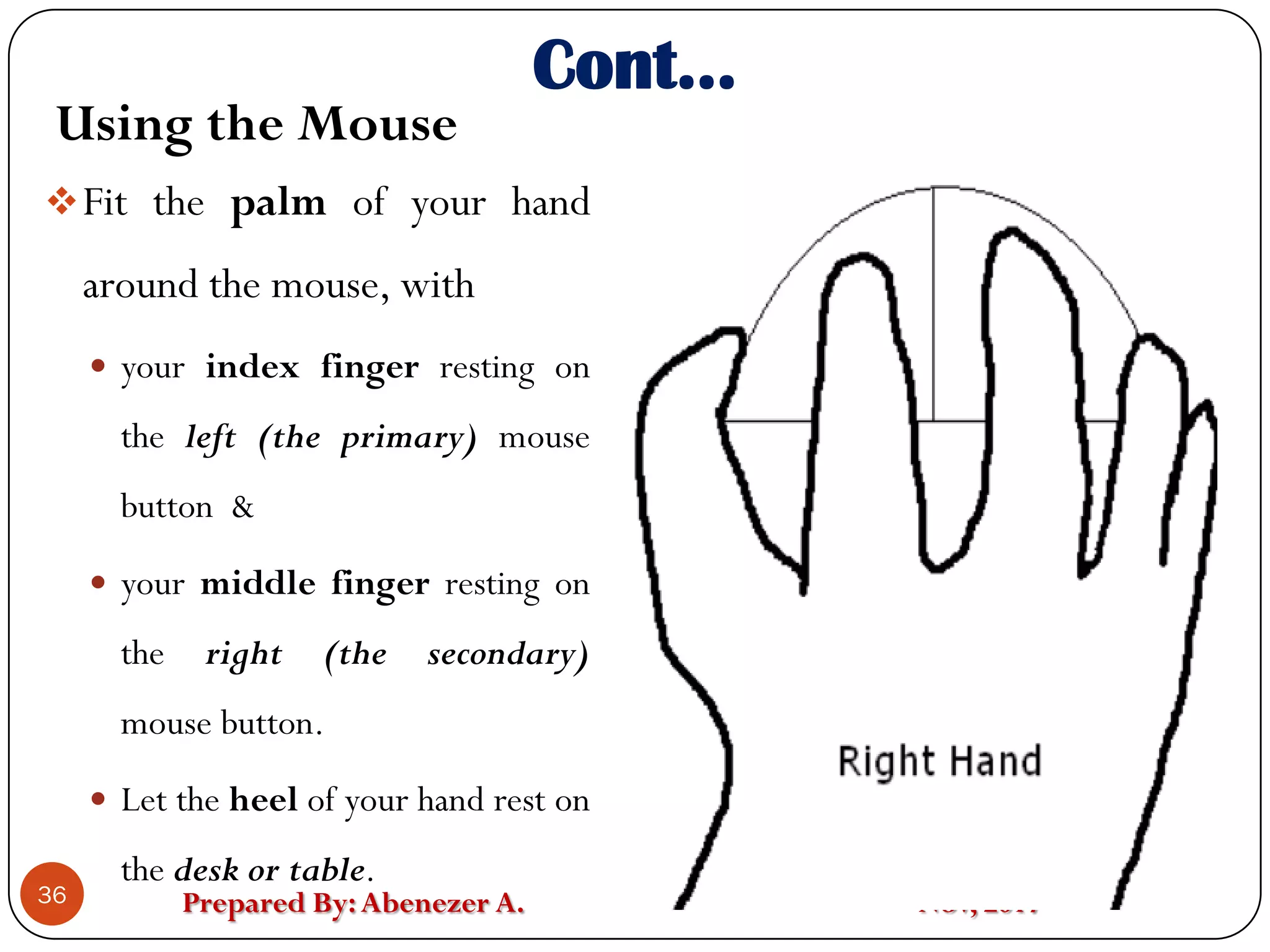 Operate personal computer | PDF