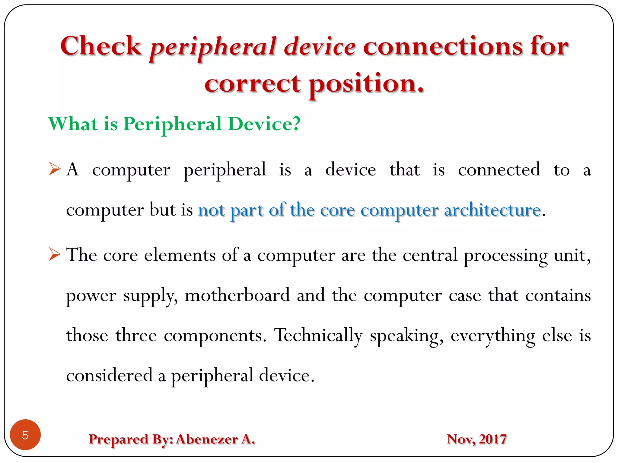 Operate personal computer | PDF