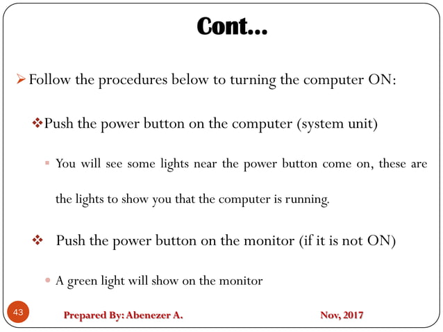 Operate personal computer | PDF | Operating Systems | Computer Software and Applications