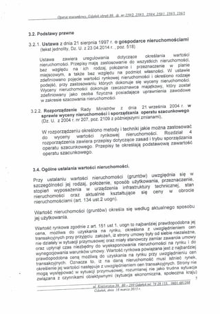 Operat szacunkowy | PDF