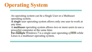 Operating system | PPT