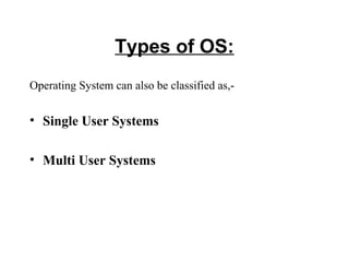 Operating system | PPT
