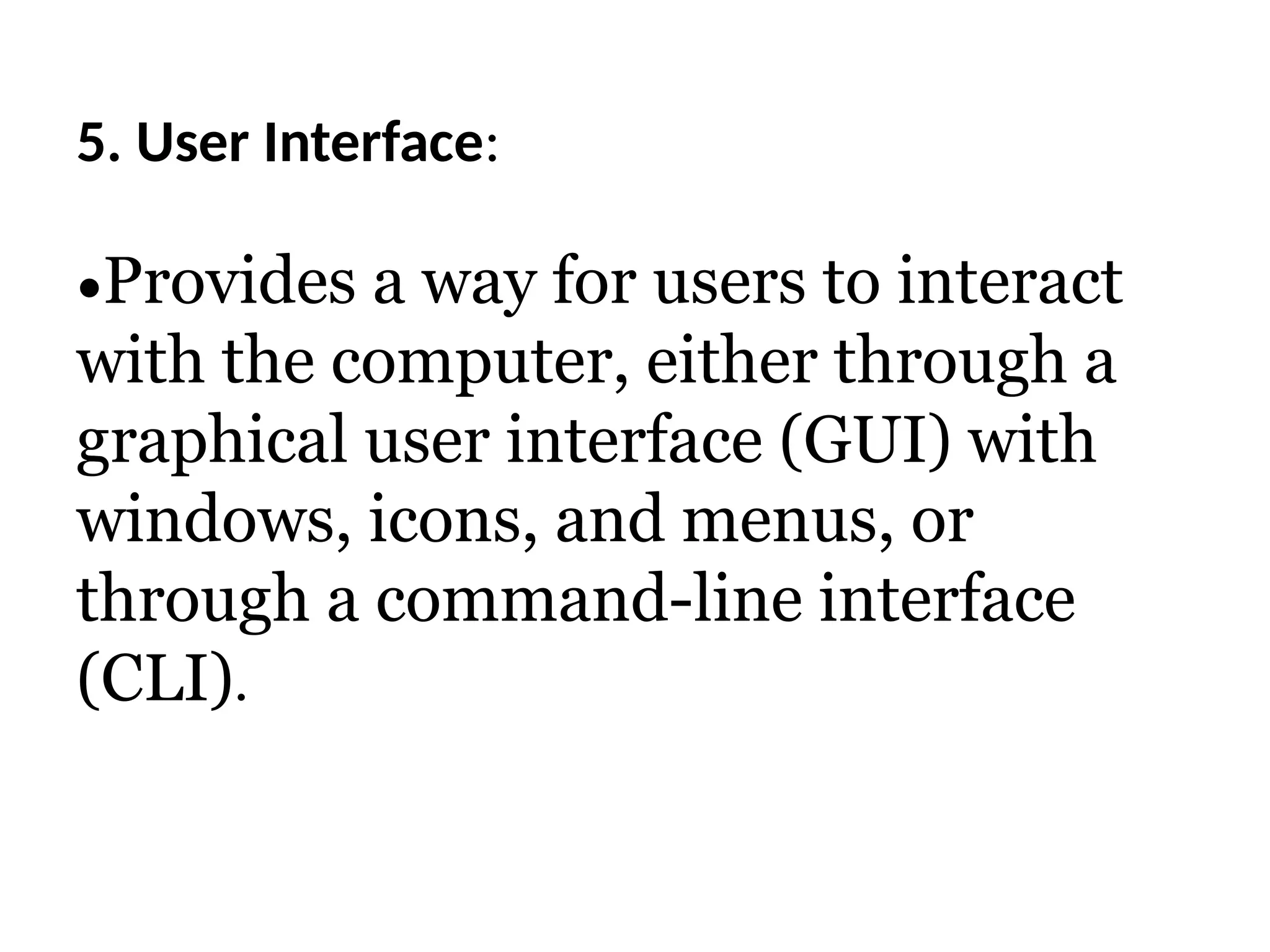 Operating System Powerpoint Presentation Pptx Operating Systems Computer Software And
