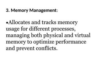 OPERATING-SYSTEM PowerPoint Presentation | PPTX | Operating Systems | Computer Software and ...