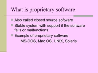 Operating System | PPT | Operating Systems | Computer Software and ...