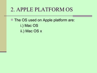 Operating System | PPT | Operating Systems | Computer Software and ...