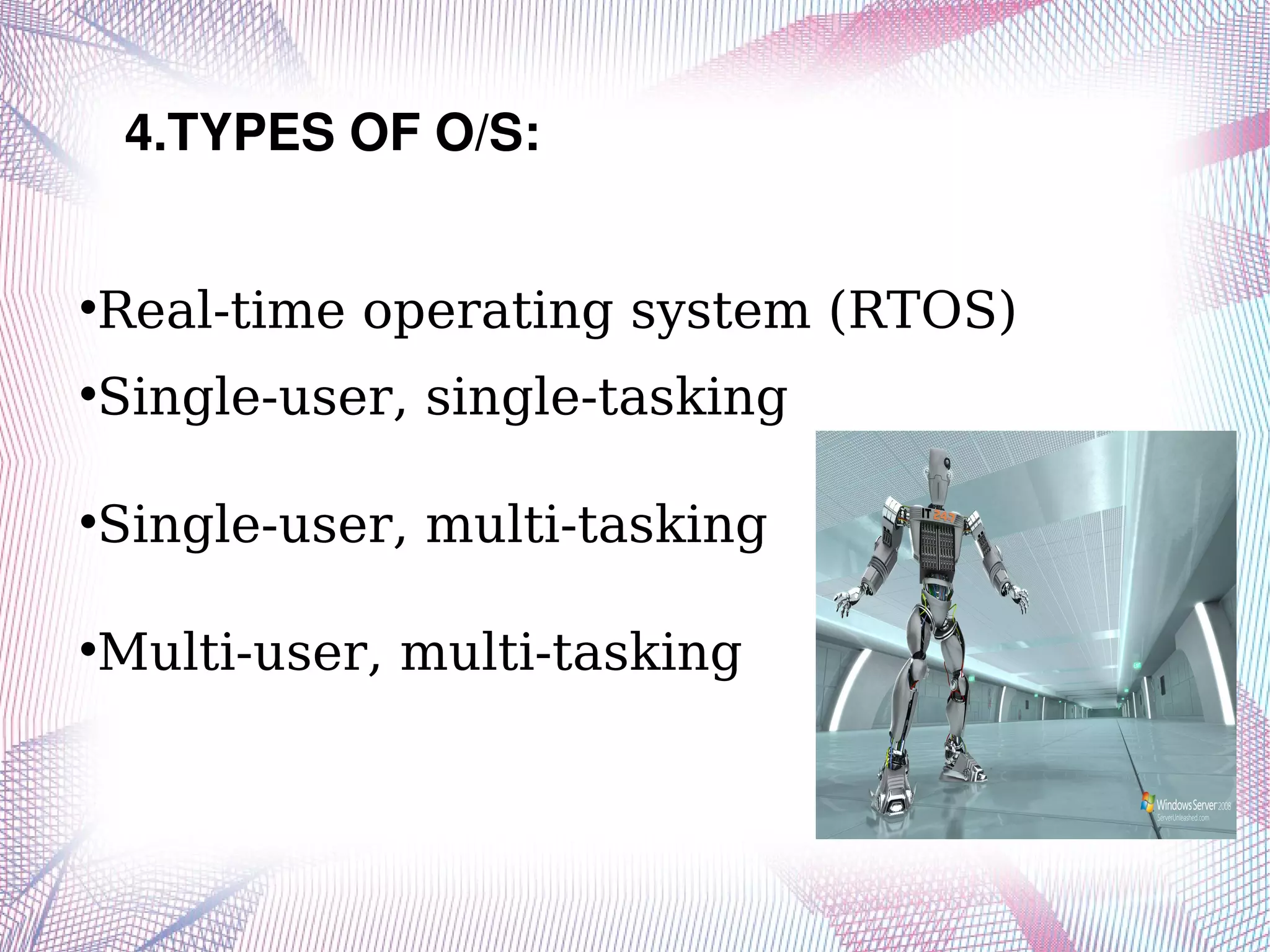 Operating systems | PPT