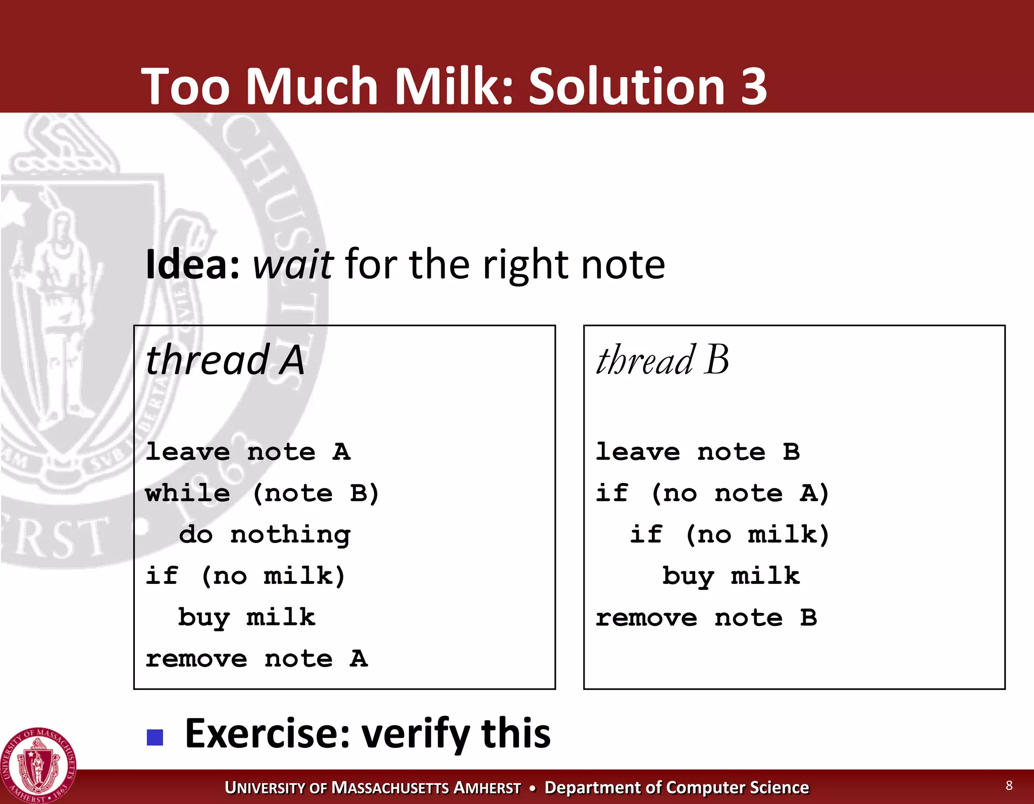 Operating Systems - Synchronization | PDF