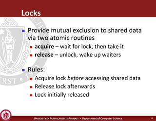 Operating Systems - Synchronization | PPT