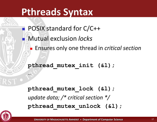 Operating Systems Synchronization Ppt