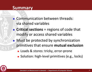 Operating Systems - Synchronization | PPT