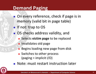 Operating Systems - Virtual Memory | PPT
