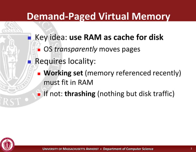 Operating Systems - Virtual Memory | PPT